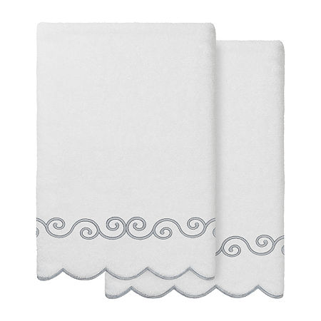 Click here for Linum Home Textiles Symmetra Scallop 2-pc. Quick D... prices