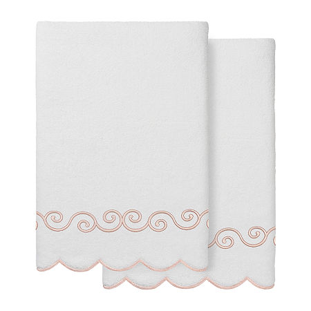 Click here for Linum Home Textiles Symmetra Scallop 2-pc. Quick D... prices