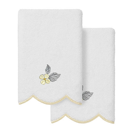 Click here for Linum Home Textiles Hydea Scallop 2-pc. Embellishe... prices