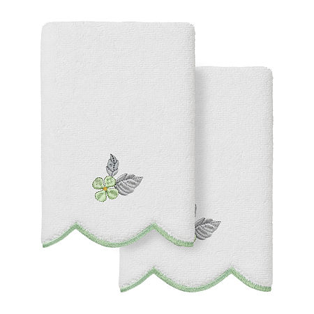 Click here for Linum Home Textiles Hydea Scallop 2-pc. Embellishe... prices