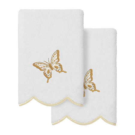 Click here for Linum Home Textiles Britney Scallop 2-pc. Embellis... prices