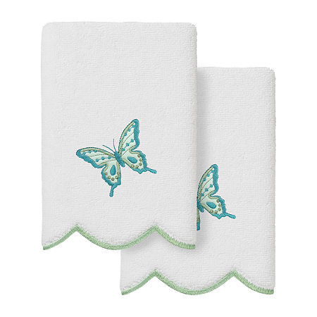 Click here for Linum Home Textiles Britney Scallop 2-pc. Embellis... prices