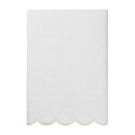 Click here for Linum Home Adornia Scallop Cotton Bath Towel  27 x... prices