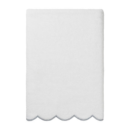 Click here for Linum Home Adornia Scallop Cotton Bath Towel  27 x... prices