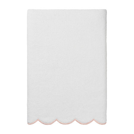 Click here for Linum Home Adornia Scallop Cotton Bath Towel  27 x... prices