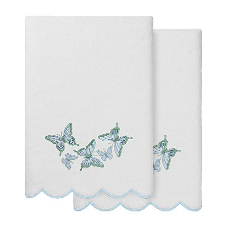 Click here for Linum Home Textiles Britney Scallop 2-pc. Quick Dr... prices