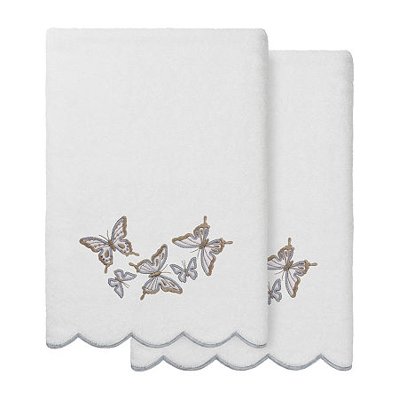 Click here for Linum Home Textiles Britney Scallop 2-pc. Quick Dr... prices