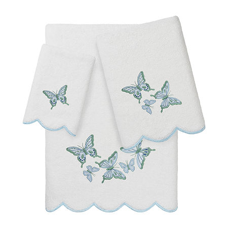 Click here for Linum Home Textiles Britney Scallop 3-pc. Quick Dr... prices