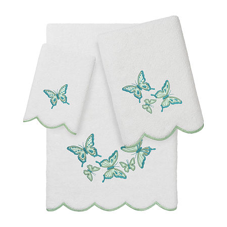 Click here for Linum Home Textiles Britney Scallop 3-pc. Quick Dr... prices