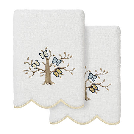 Click here for Linum Home Textiles Teresa Scallop 2-pc. Embellish... prices