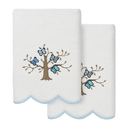 Click here for Linum Home Textiles Teresa Scallop 2-pc. Embellish... prices