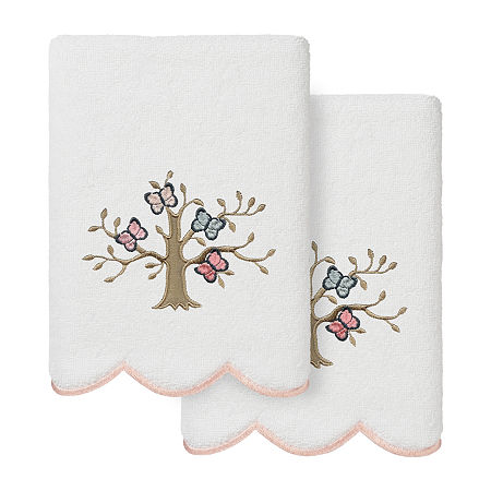 Click here for Linum Home Textiles Teresa Scallop 2-pc. Embellish... prices