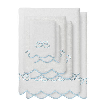 Click here for Linum Home Textiles Symmetra Scallop 6-pc. Quick D... prices