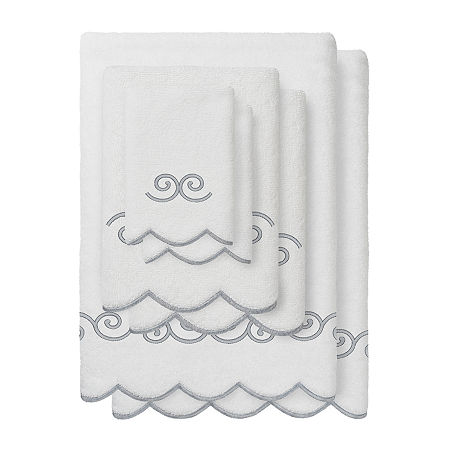 Click here for Linum Home Textiles Symmetra Scallop 6-pc. Quick D... prices