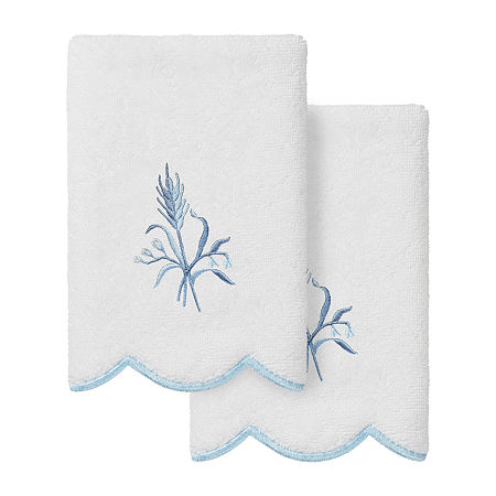 Click here for Linum Home Textiles Whitney Scallop 2-pc. Embellis... prices
