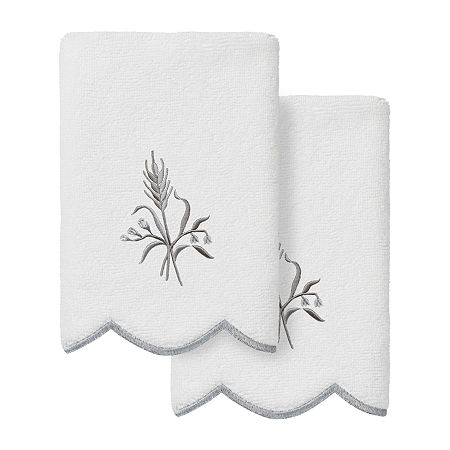 Click here for Linum Home Textiles Whitney Scallop 2-pc. Embellis... prices