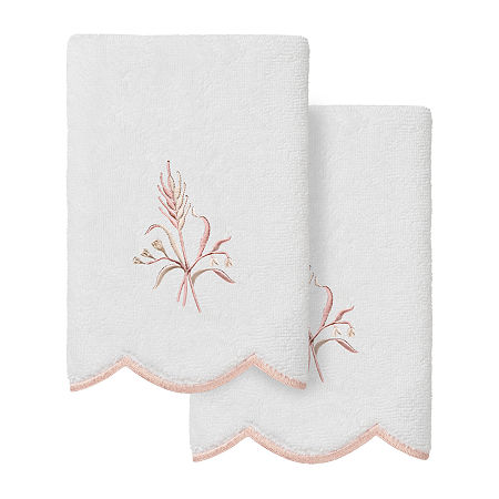 Click here for Linum Home Textiles Whitney Scallop 2-pc. Embellis... prices