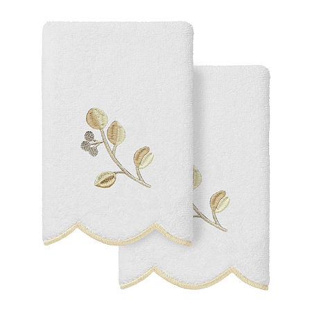 Click here for Linum Home Textiles Wild Branch Scallop 2-pc. Embe... prices