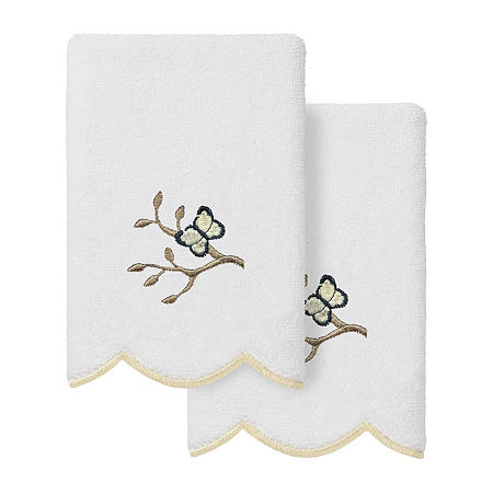 Click here for Linum Home Textiles Teresa Scallop 2-pc. Embellish... prices