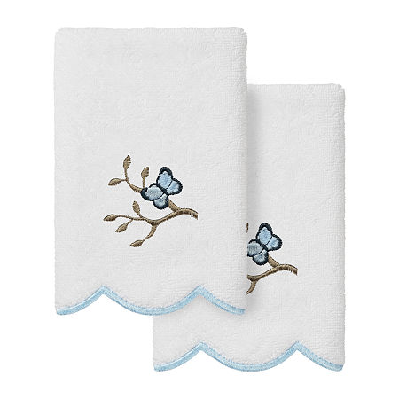 Click here for Linum Home Textiles Teresa Scallop 2-pc. Embellish... prices