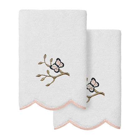 Click here for Linum Home Textiles Teresa Scallop 2-pc. Embellish... prices