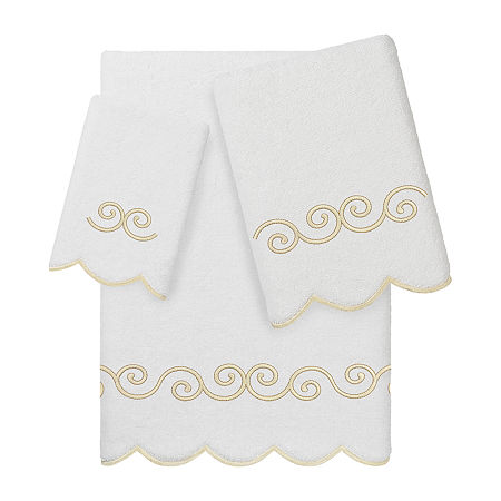 Click here for Linum Home Textiles Symmetra Scallop 3-pc. Quick D... prices