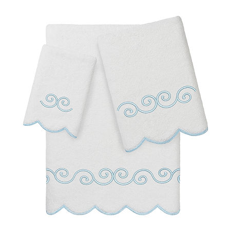 Click here for Linum Home Textiles Symmetra Scallop 3-pc. Quick D... prices