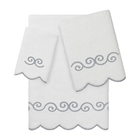 Click here for Linum Home Textiles Symmetra Scallop 3-pc. Quick D... prices