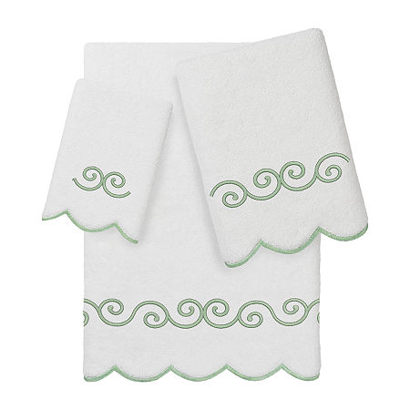 Click here for Linum Home Textiles Symmetra Scallop 3-pc. Quick D... prices