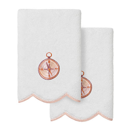 Click here for Linum Home Textiles Sea Joy Scallop 2-pc. Embellis... prices