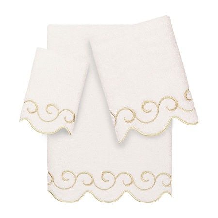 Click here for Linum Home Textiles Simplicity Scallop 3-pc. Quick... prices