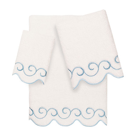 Click here for Linum Home Textiles Simplicity Scallop 3-pc. Quick... prices