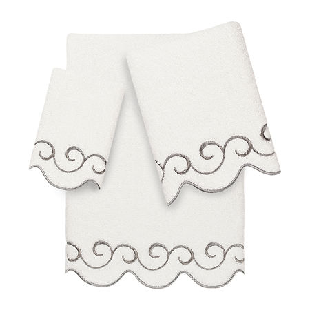 Click here for Linum Home Textiles Simplicity Scallop 3-pc. Quick... prices