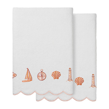 Click here for Linum Home Textiles Sea Joy Scallop 2-pc. Quick Dr... prices
