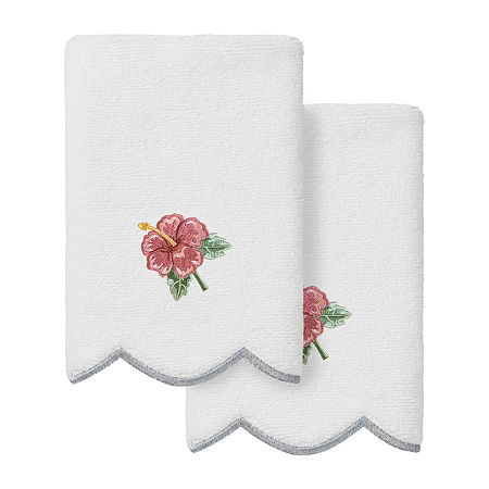 Click here for Linum Home Textiles Maui Scallop 2-pc. Embellished... prices