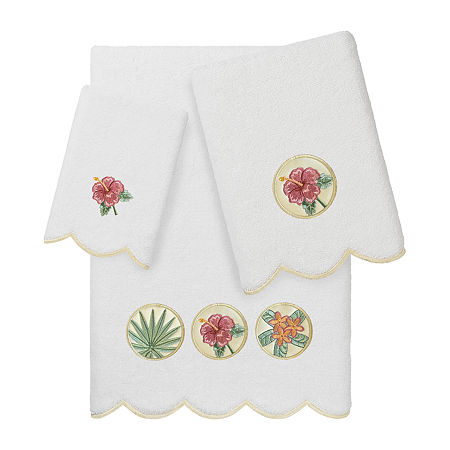 Click here for Linum Home Textiles Maui Scallop 3-pc. Quick Dry B... prices