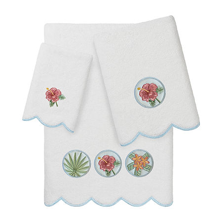 Click here for Linum Home Textiles Maui Scallop 3-pc. Quick Dry B... prices