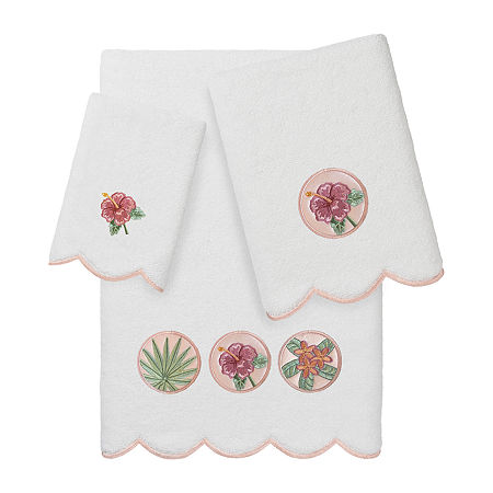 Click here for Linum Home Textiles Maui Scallop 3-pc. Quick Dry B... prices