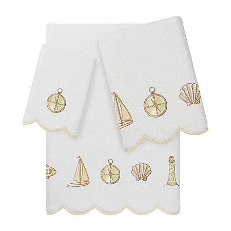 Click here for Linum Home Textiles Sea Joy Scallop 3-pc. Quick Dr... prices