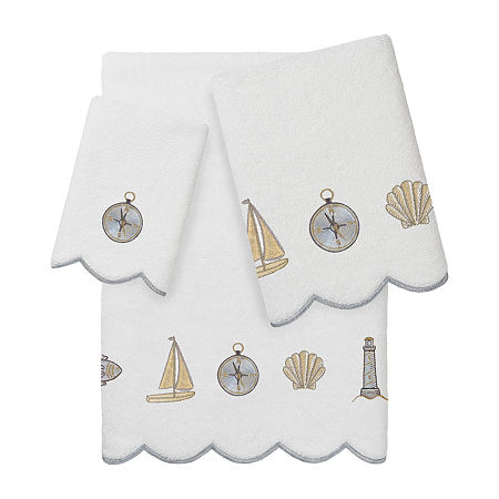 Click here for Linum Home Textiles Sea Joy Scallop 3-pc. Quick Dr... prices