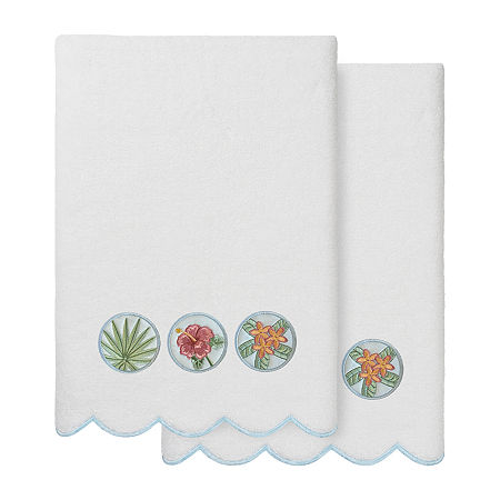 Click here for Linum Home Textiles Maui Scallop 2-pc. Quick Dry B... prices