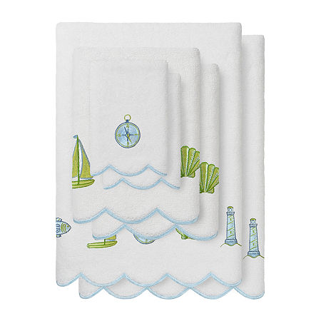 Click here for Linum Home Textiles Sea Joy Scallop 6-pc. Quick Dr... prices