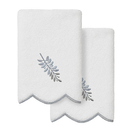 Click here for Linum Home Textiles Fern Toss Scallop 2-pc. Embell... prices