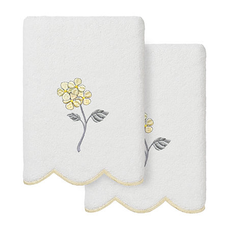 Click here for Linum Home Textiles Hydea Scallop 2-pc. Embellishe... prices