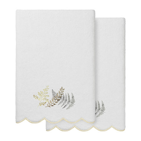 Click here for Linum Home Textiles Fern Toss Scallop 2-pc. Quick... prices