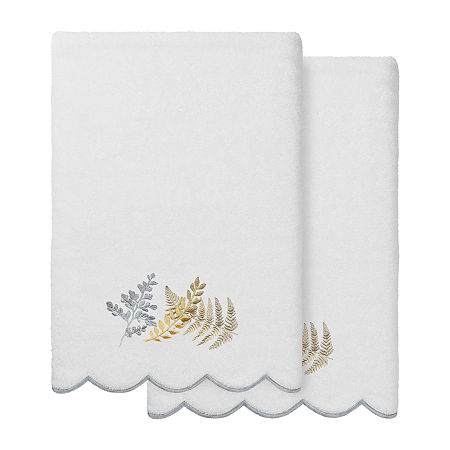 Click here for Linum Home Textiles Fern Toss Scallop 2-pc. Quick... prices