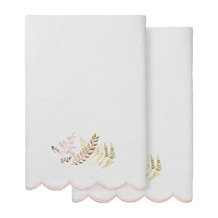 Click here for Linum Home Textiles Fern Toss Scallop 2-pc. Quick... prices