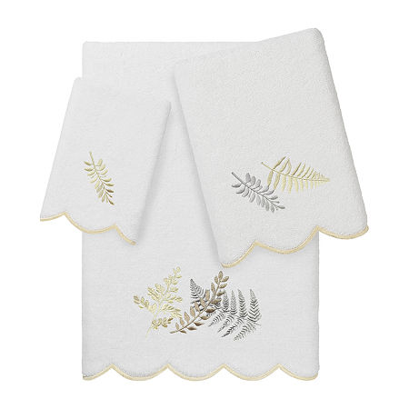 Click here for Linum Home Textiles Fern Toss Scallop 3-pc. Quick... prices