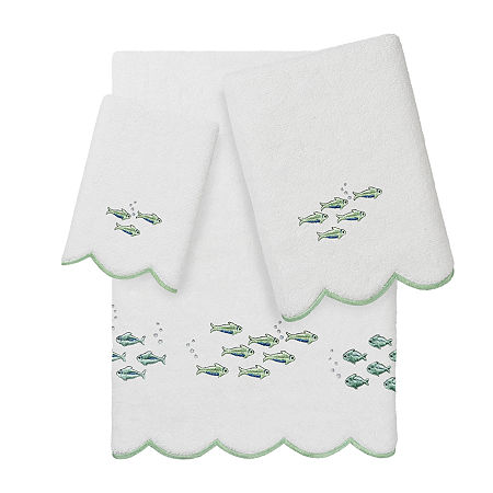 Click here for Linum Home Textiles Fish School Scallop 3-pc. Quic... prices