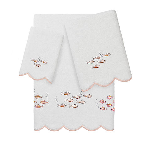 Click here for Linum Home Textiles Fish School Scallop 3-pc. Quic... prices